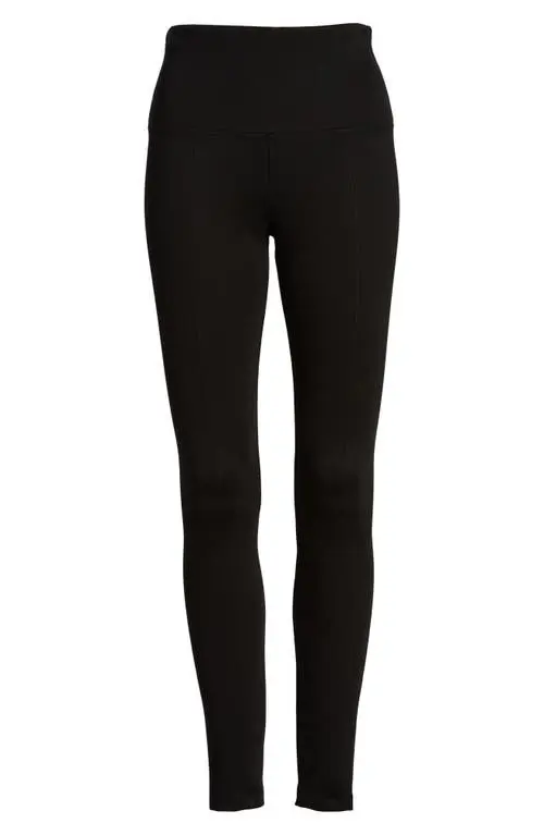 Lyssé Ntials Center Seam Ponte Leggings - Black