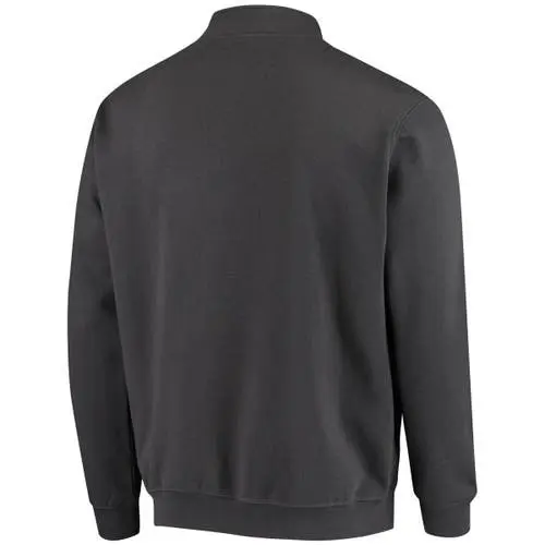COLOSSEUM Rutgers Scarlet Knights Tortugas Logo Quarter-zip Jacket - Charcoal
