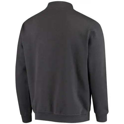 COLOSSEUM Rutgers Scarlet Knights Tortugas Logo Quarter-zip Jacket - Charcoal