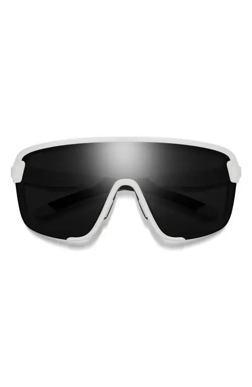 SMITH Bobcat Chromapop™ Shield Sunglasses - White / Black