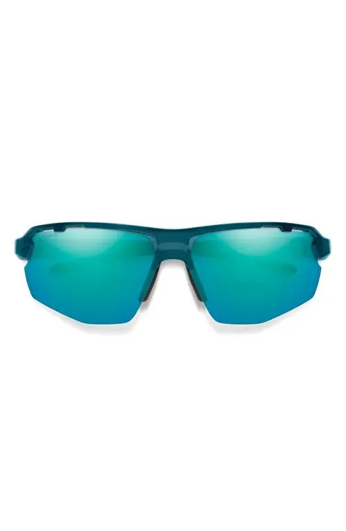 SMITH Resolve Photochromic Oversized Shield Sunglasses - Pacific Crystal / Opal Mirror