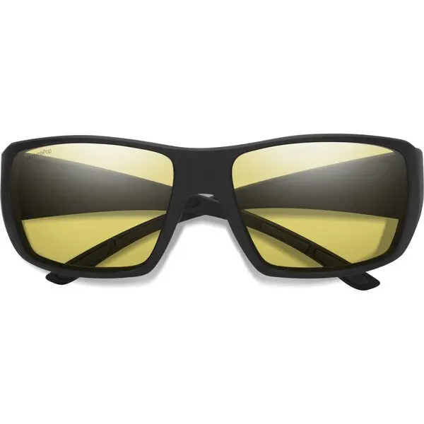 SMITH Square Sunglasses - Black / Low Light Yellow