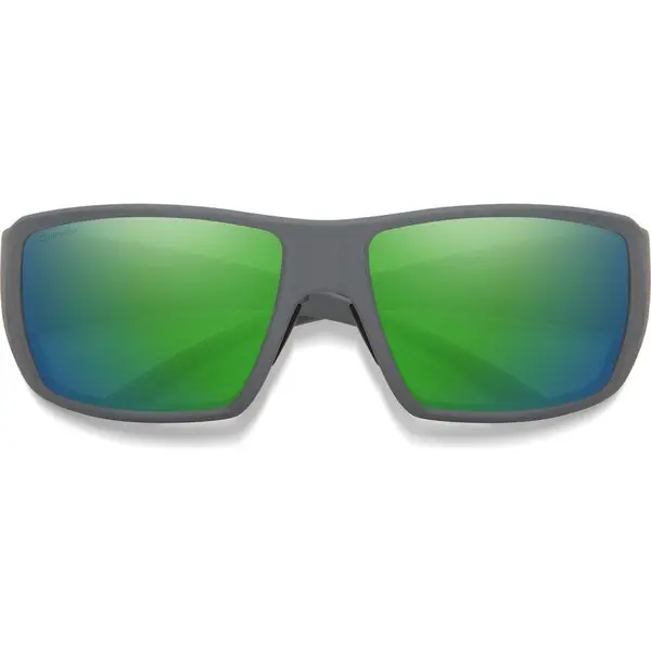 SMITH Square Sunglasses - Matte Cement/glass Green