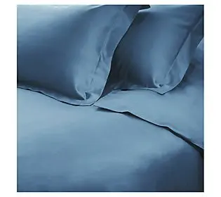 SUPERIOR 650-thread Count Solid Duvet Cover Set Twin - One-color