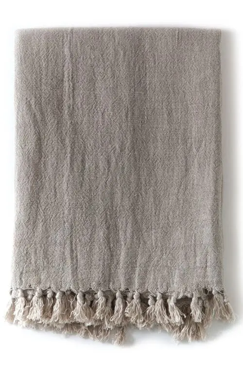 POM POM AT HOME Montauk Throw Blanket - Brown