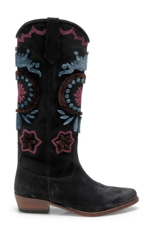 Free People Roundhouse Stitch Knee High Boot