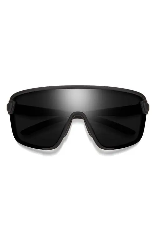 SMITH Bobcat 135mm Chromapop™ Shield Sunglasses - Matte Black/black