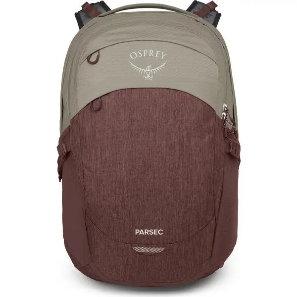 OSPREY Parsec 26-liter Backpack - Sawdust Tan/ Raisin Red