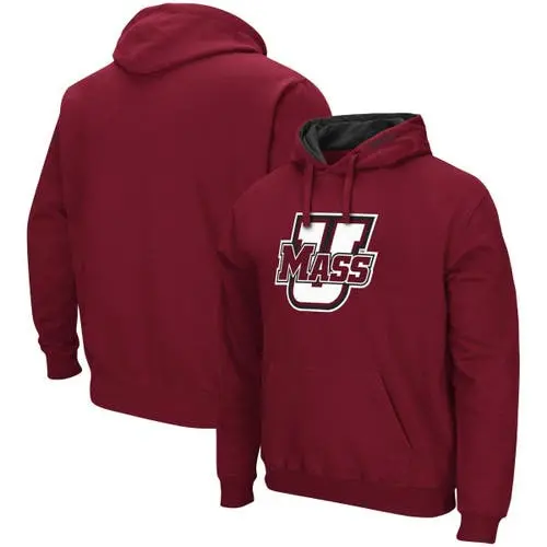 COLOSSEUM Umass Minutemen Arch And Logo Pullover Hoodie
