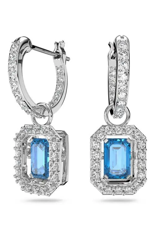 SWAROVSKI Una Dancing Crystal Drop Earrings - Blue