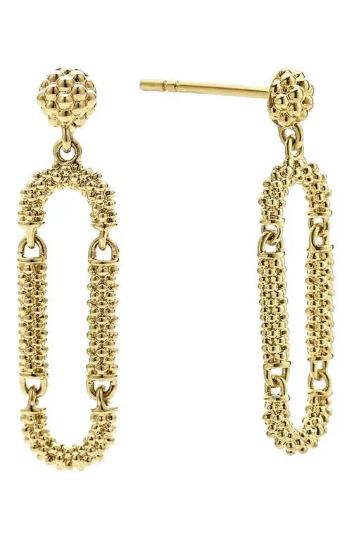 Lagos Caviar Drop Earrings