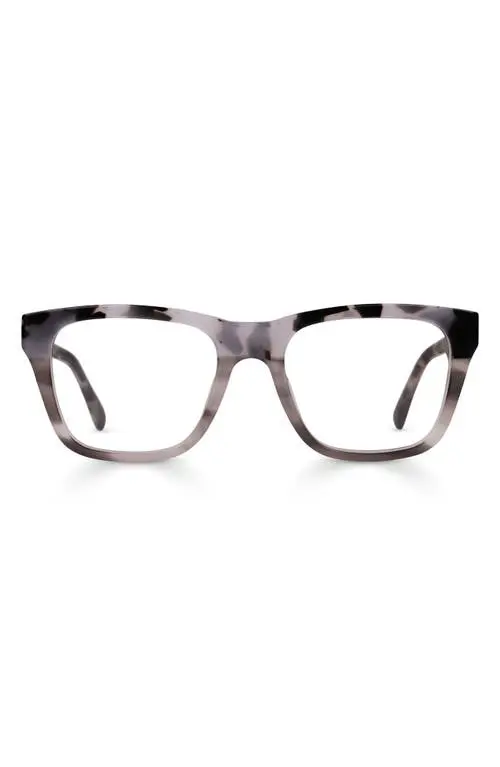 Eyebobs Kvetcher 53mm Square Reading Glasses - Grey Tortoise Fade