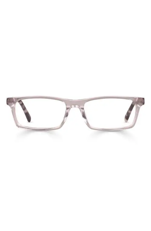 Eyebobs Number Cruncher 53mm Reading Glasses - Smoke Grey /white Tortoise