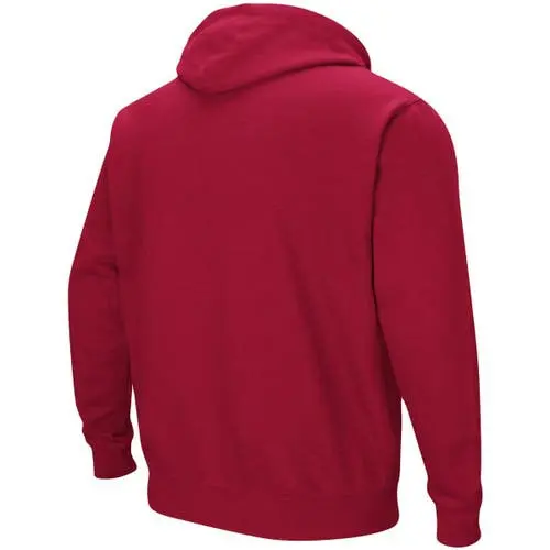 COLOSSEUM Arkansas Razorbacks Arch & Logo 2.0 Pullover Hoodie