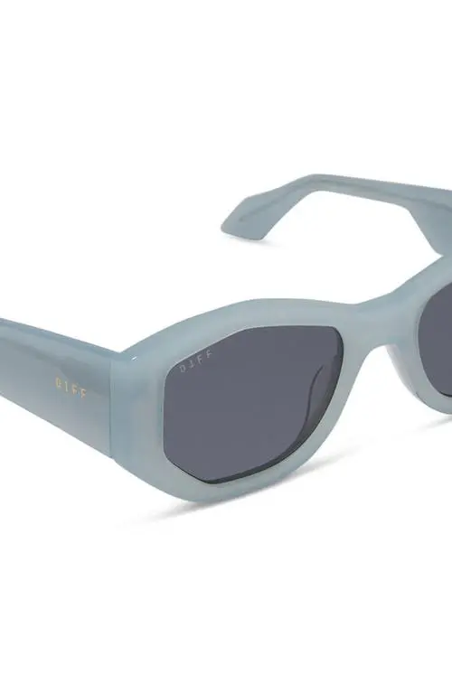 Diff Eyewear Zoe Square Sunglasses In Blue/Grey - 30% Off  display picture 3