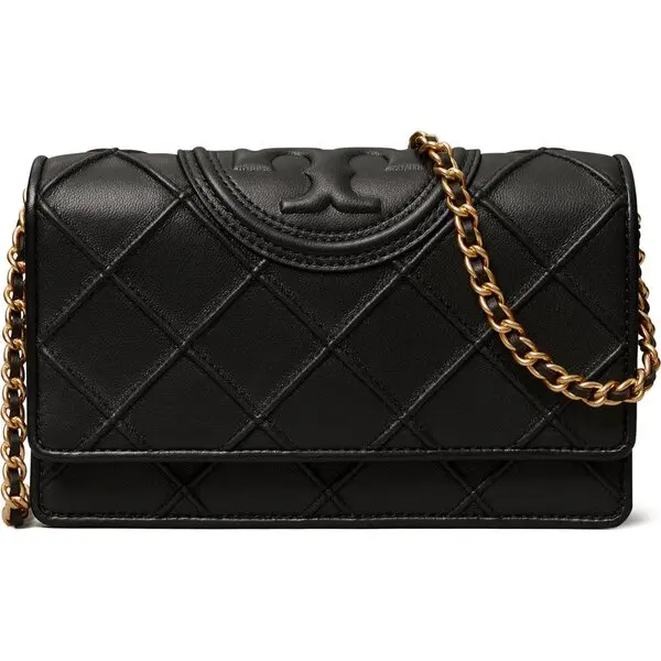 Tory Burch Fleming Crossbody - Black