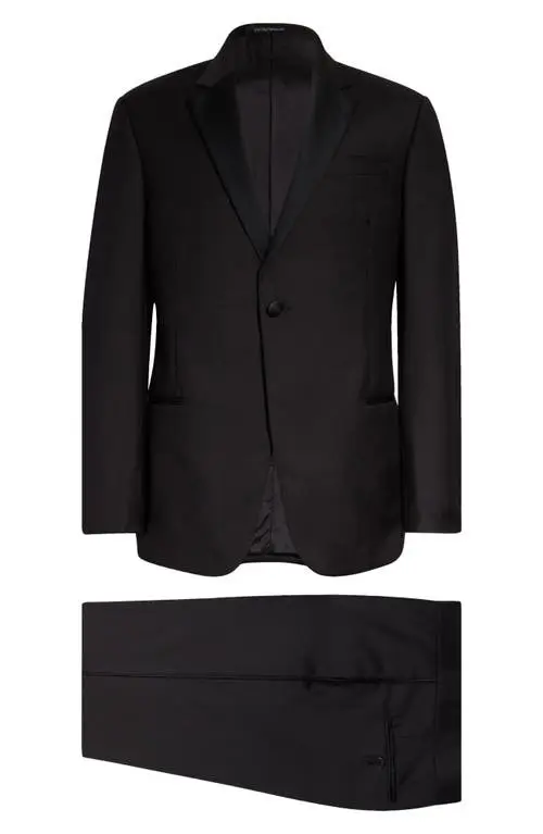 Emporio Armani Trim Fit Super 130s Wool Tuxedo