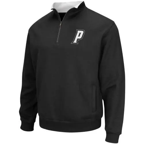COLOSSEUM Providence Friars Tortugas Logo Quarter-zip Jacket - Black