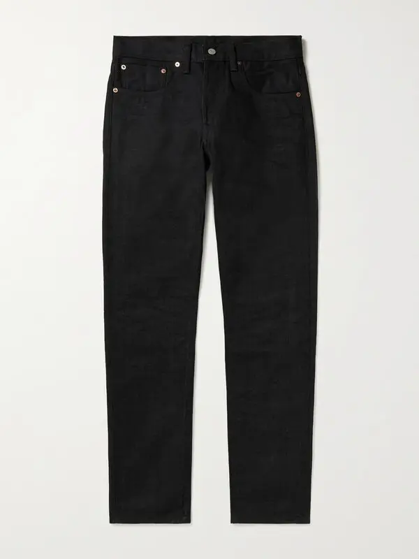 Ralph Lauren Slim-fit Selvedge Jeans - Black