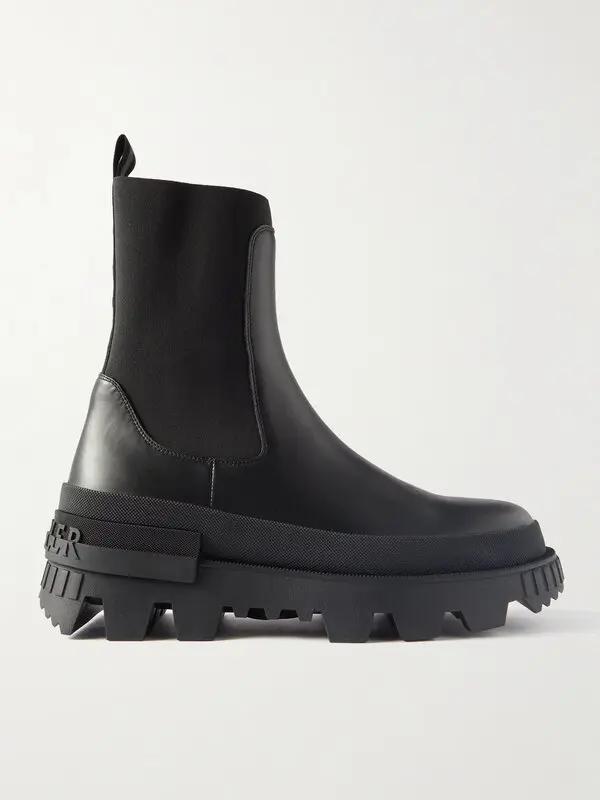 Moncler Neue Leather Chelsea Boots
