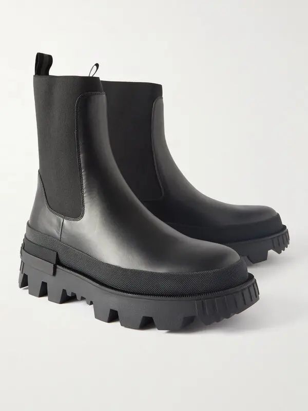 Moncler Neue Leather Chelsea Boots