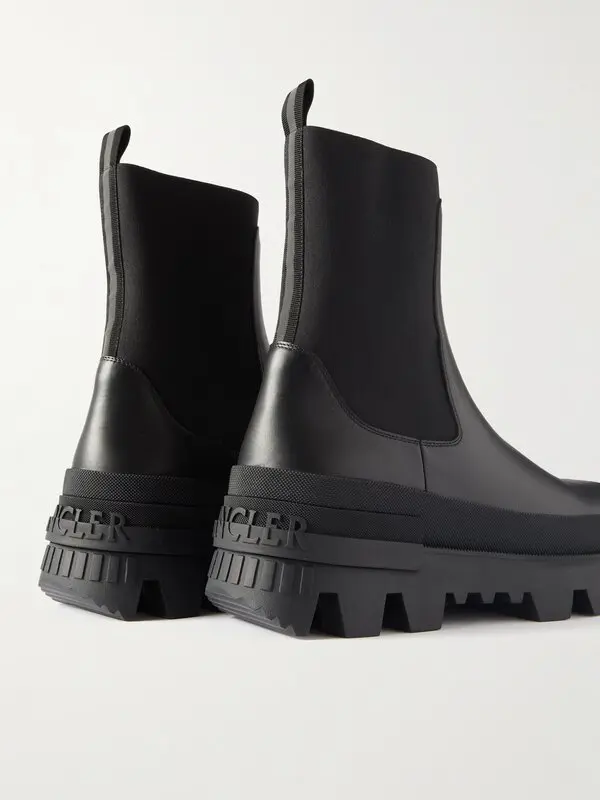 Moncler Neue Leather Chelsea Boots