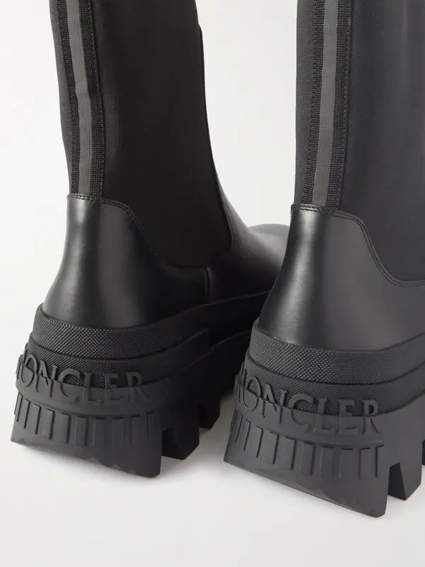Moncler Neue Leather Chelsea Boots