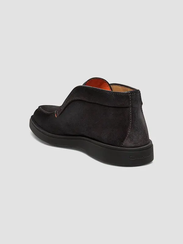 Santoni Suede Desert Boots - Grey