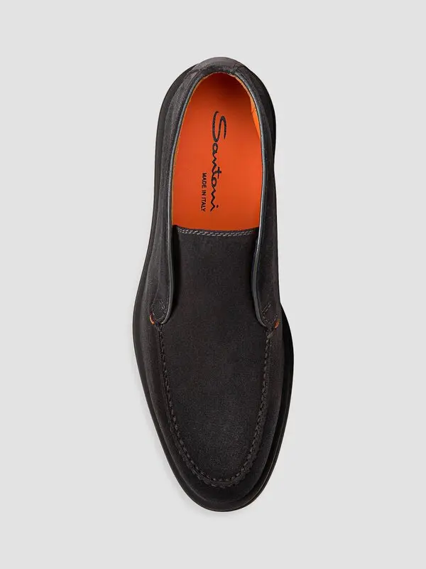 Santoni Suede Desert Boots - Grey
