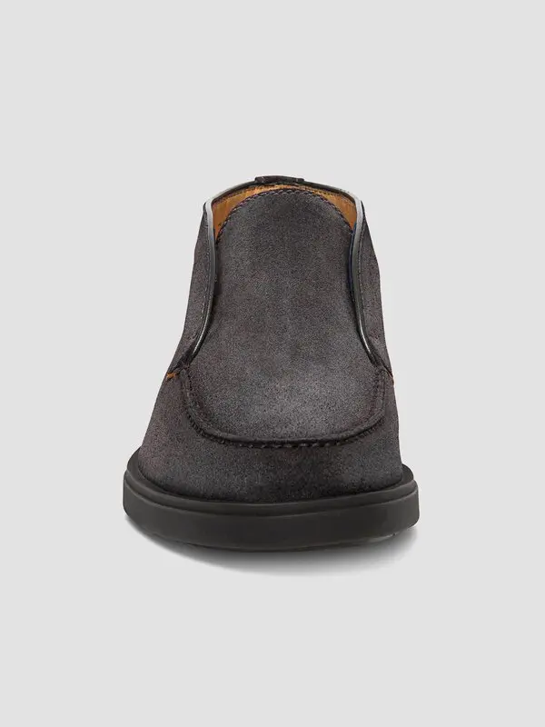 Santoni Suede Desert Boots - Grey