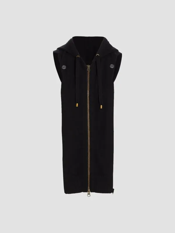 Veronica Beard Hooded Cashmere Dickie