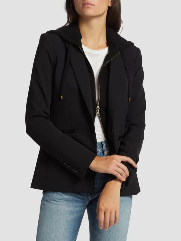 Veronica Beard Hooded Cashmere Dickie