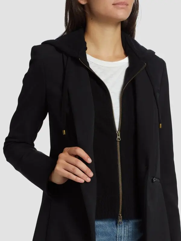 Veronica Beard Hooded Cashmere Dickie