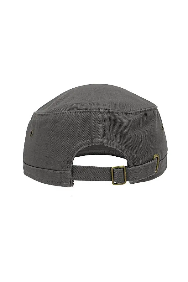 HIPPIESHOP Embroidered Peace Army Cap