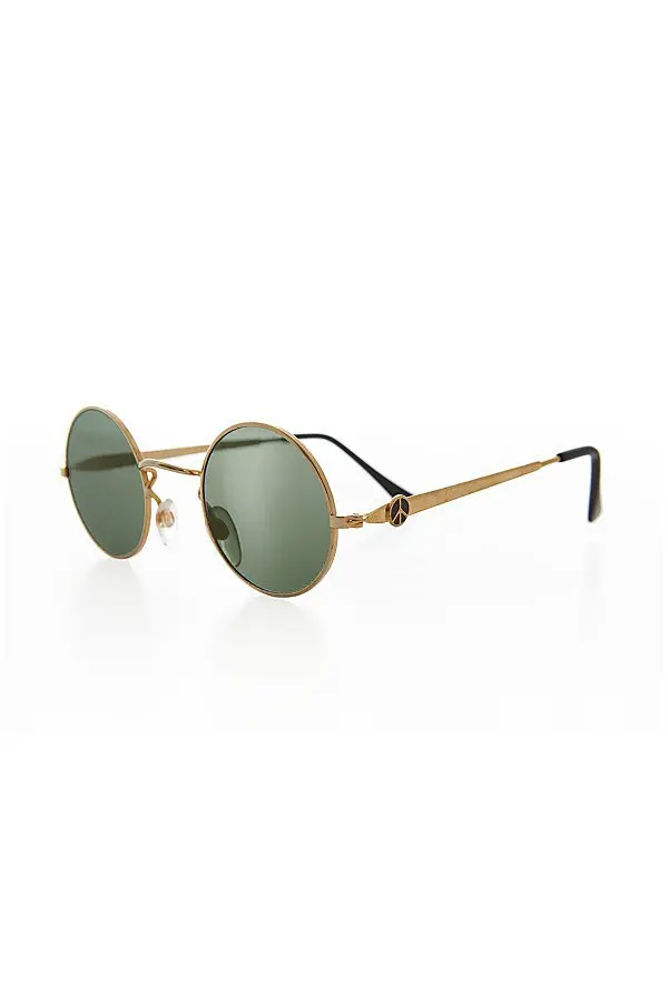 SUNGLASS MUSEUM Vintage Arrow Sunglasses Selected By - Gold