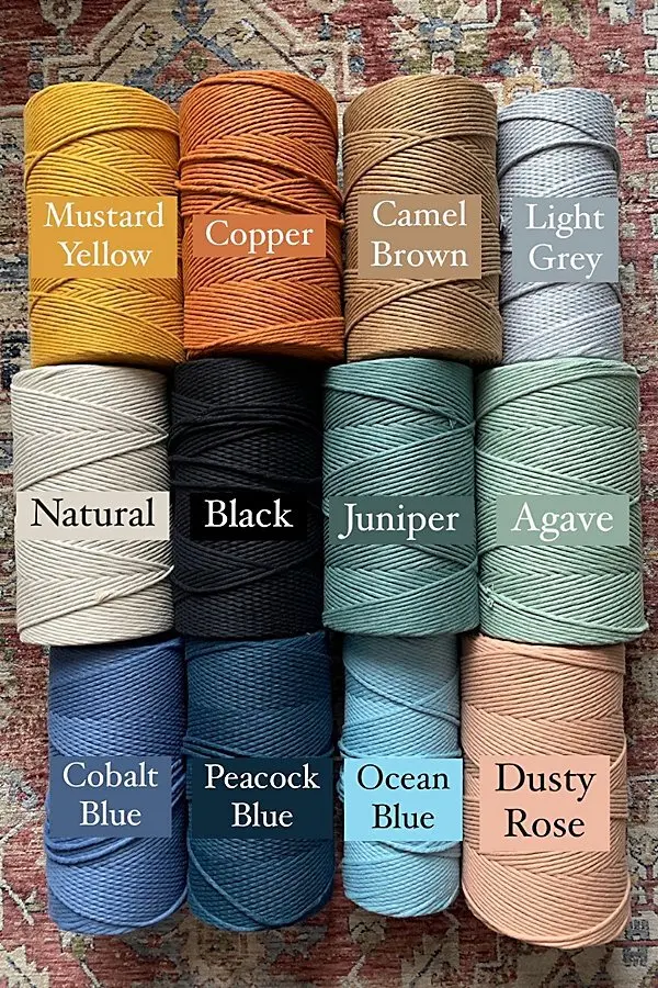 I WOULD RATHER KNOT Macrame Ukulele Hanger - Grey