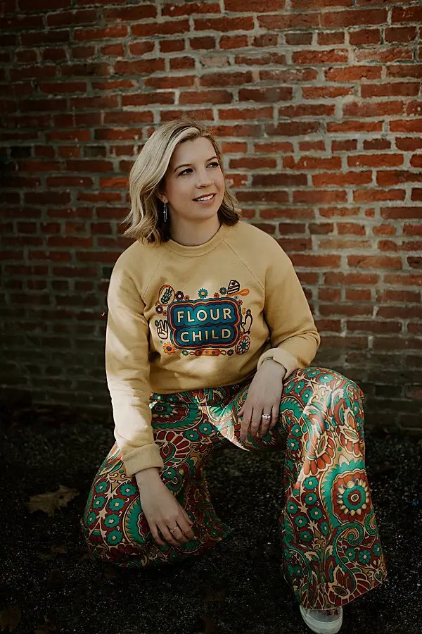 OVERSEASONED Flour Child Crewneck