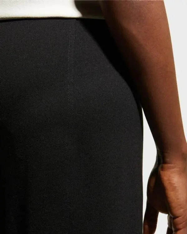 Eileen Fisher Pleated Ponte Lantern Ankle Pants