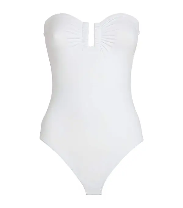 ERES Strapless Cassiopée Swimsuit - White