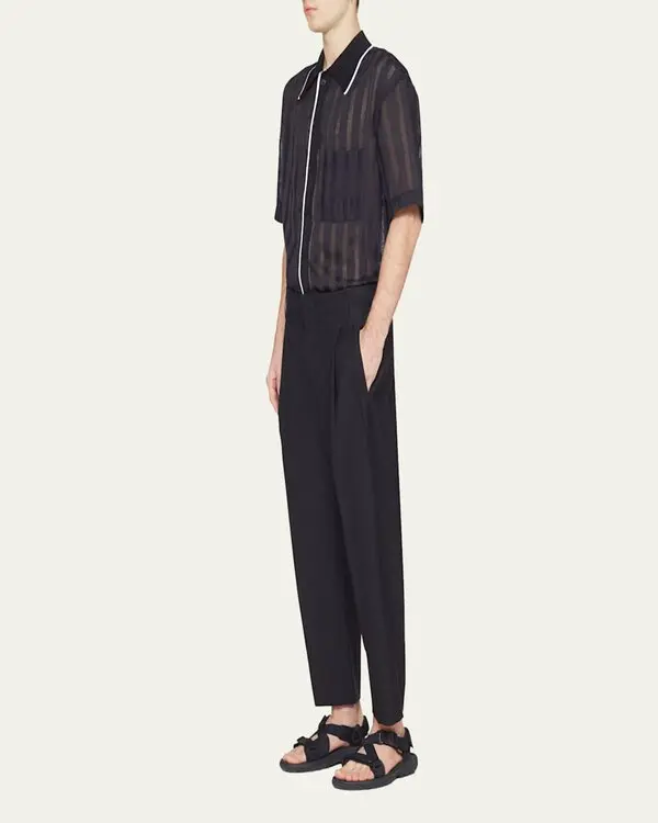 3.1 Phillip Lim Double-pleated Cropped Pants