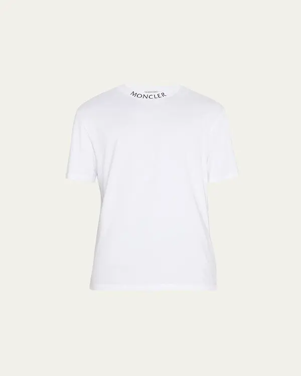 Moncler Logo-neck T-shirt