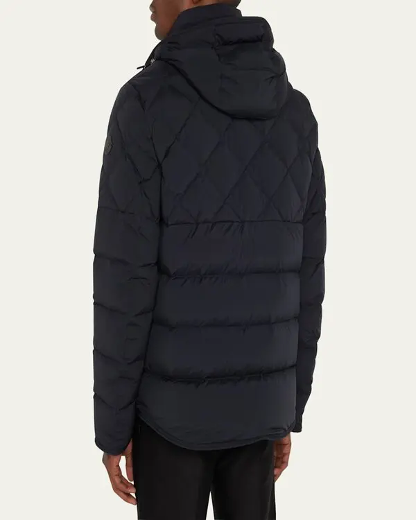 Moncler Cecaud Quilted Down Jacket - Navy