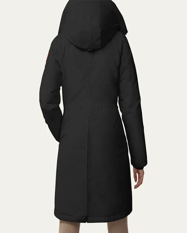 Canada Goose Rossclair Mid-length Parka - Black