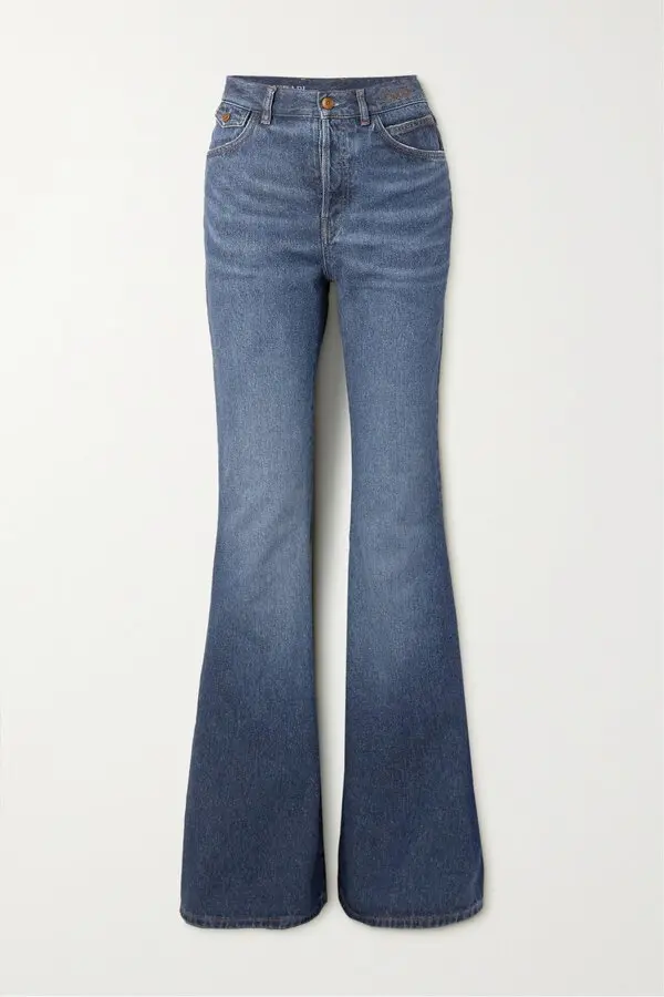 Chloé Merapi High-rise Flared Jeans