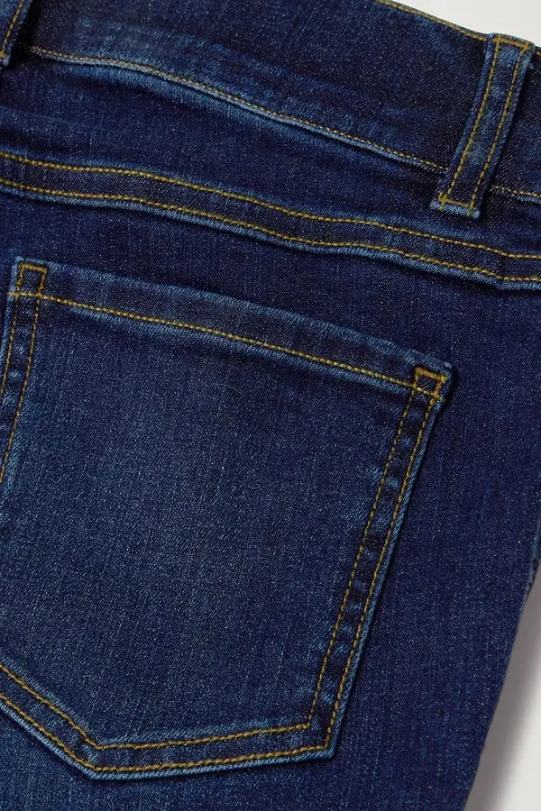 Spanx High-rise Flared Jeans - Blue
