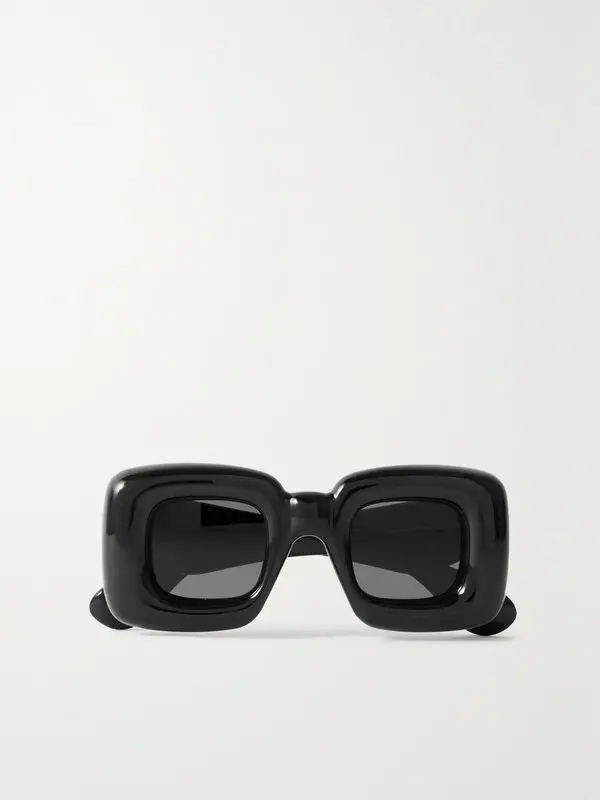 Loewe Inflated Oversized Square-frame Sunglasses - Black