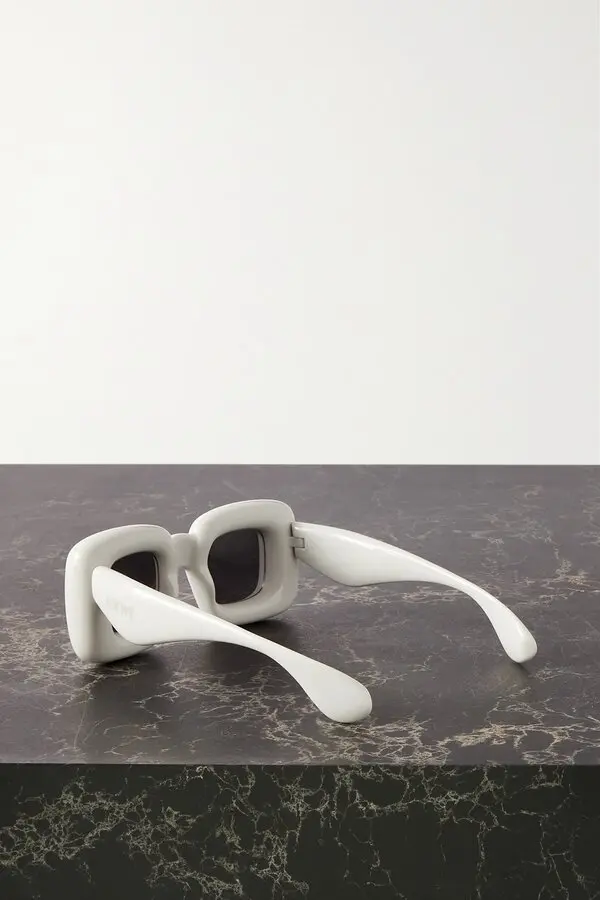 Loewe Inflated Oversized Square-frame Sunglasses - White