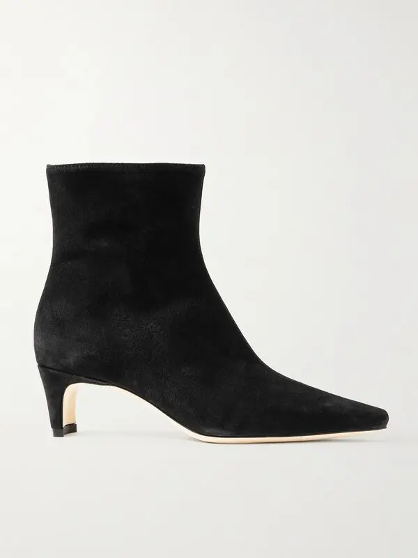 Staud Wally Suede Ankle Boots
