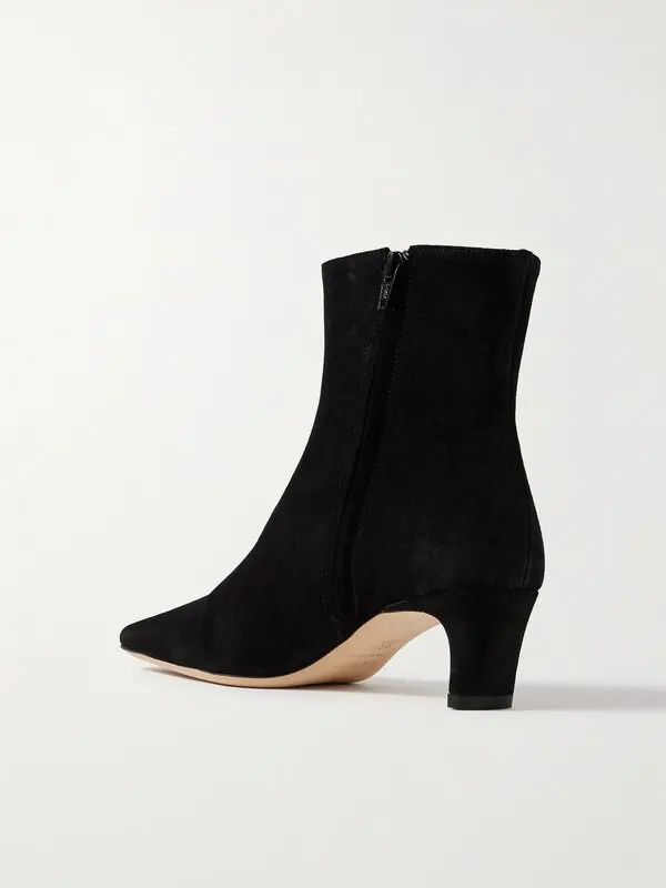 Staud Wally Suede Ankle Boots