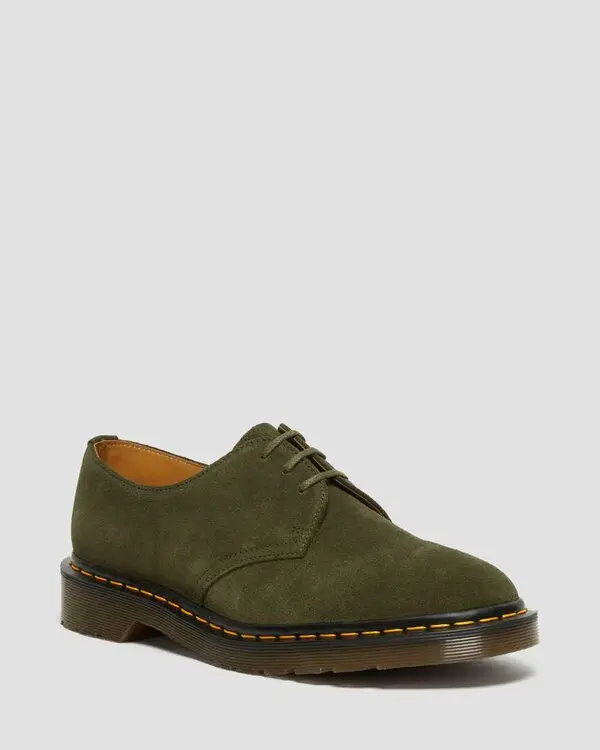 Dr. Martens 1461 Made In England Shoes - Green